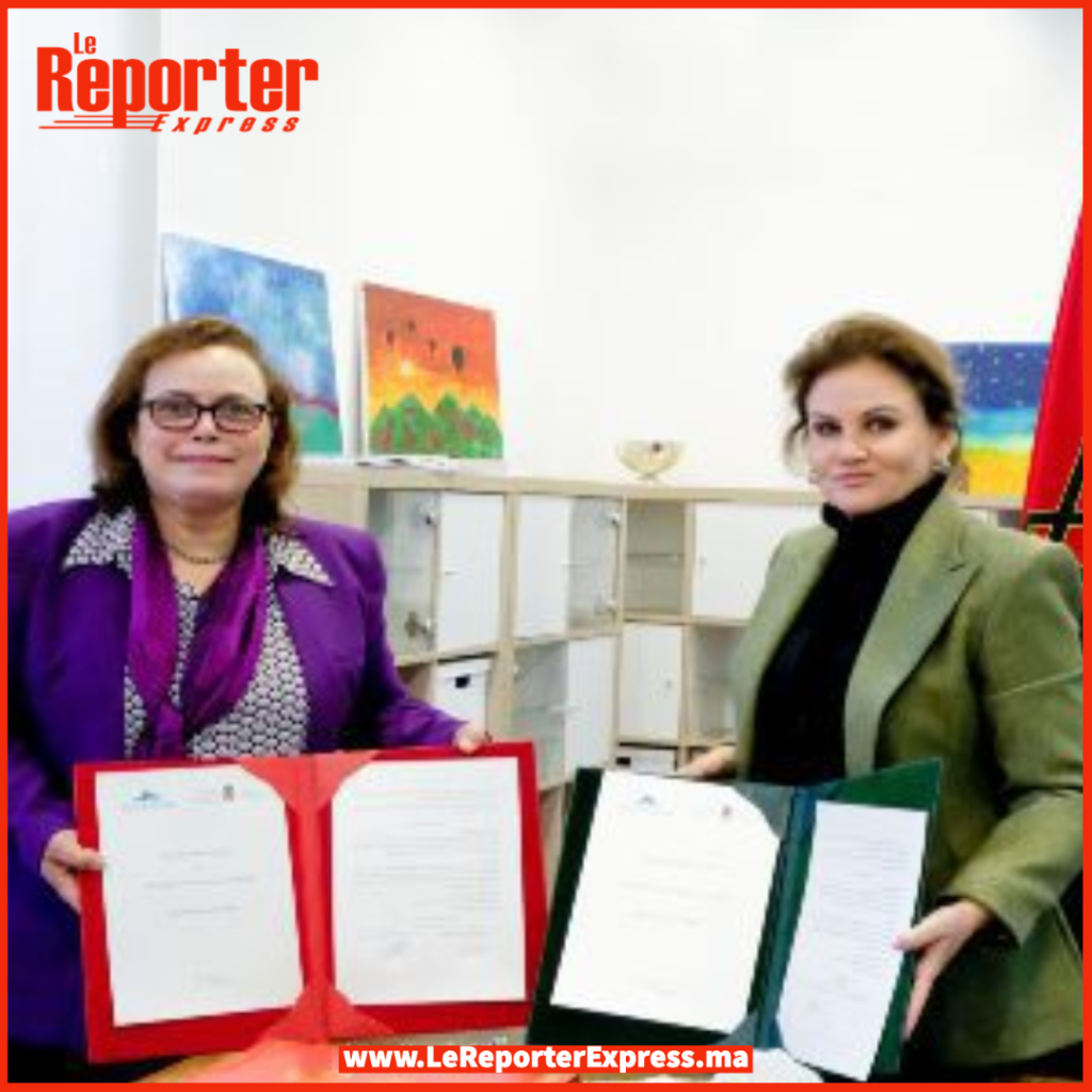 La Princesse Lalla Zineb préside la cérémonie de signature d'une ...
